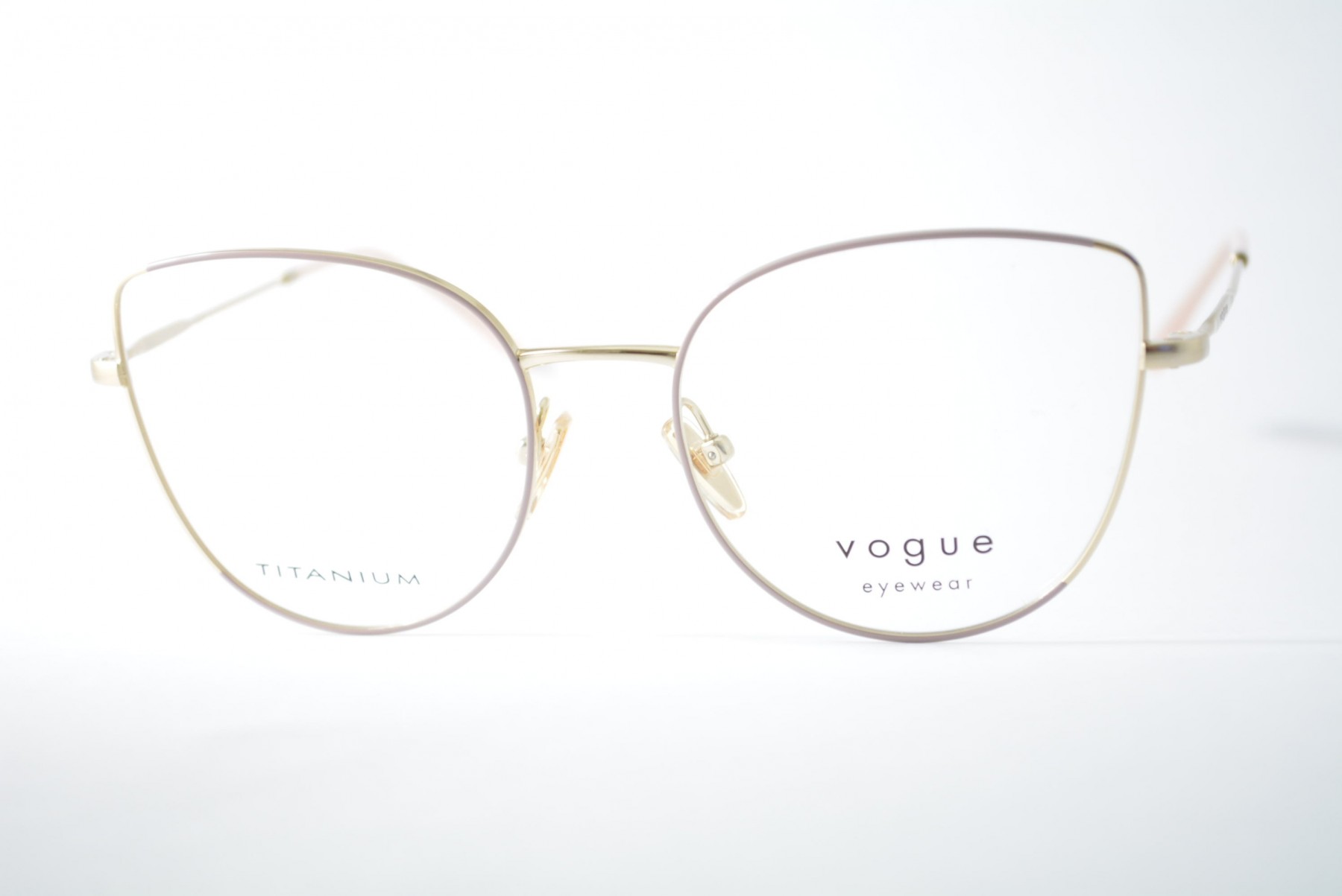 armação de óculos Vogue mod vo4298t 5193 titanium Ótica Cardoso
